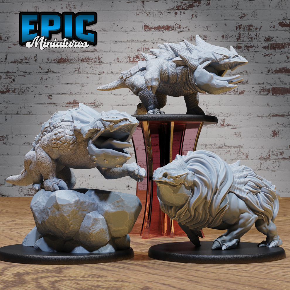 Bulette #4984-#4986 | Epic Miniatures | D&D Tabletop Miniatures ...