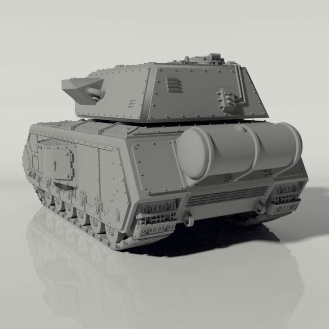 Grim Maus Heavy Battle Tank – Realm3DPrints